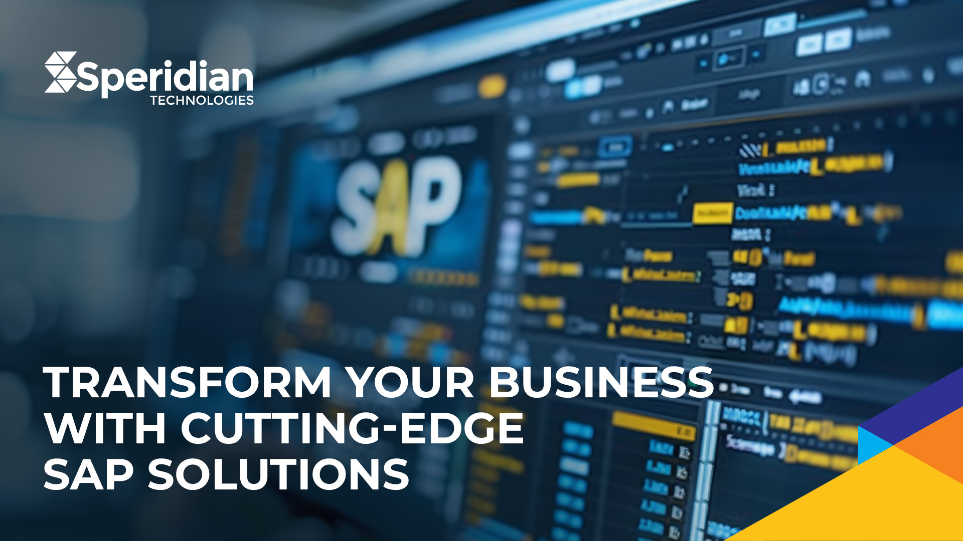 Sap solutions | Sap Partner | Speridian Technologies