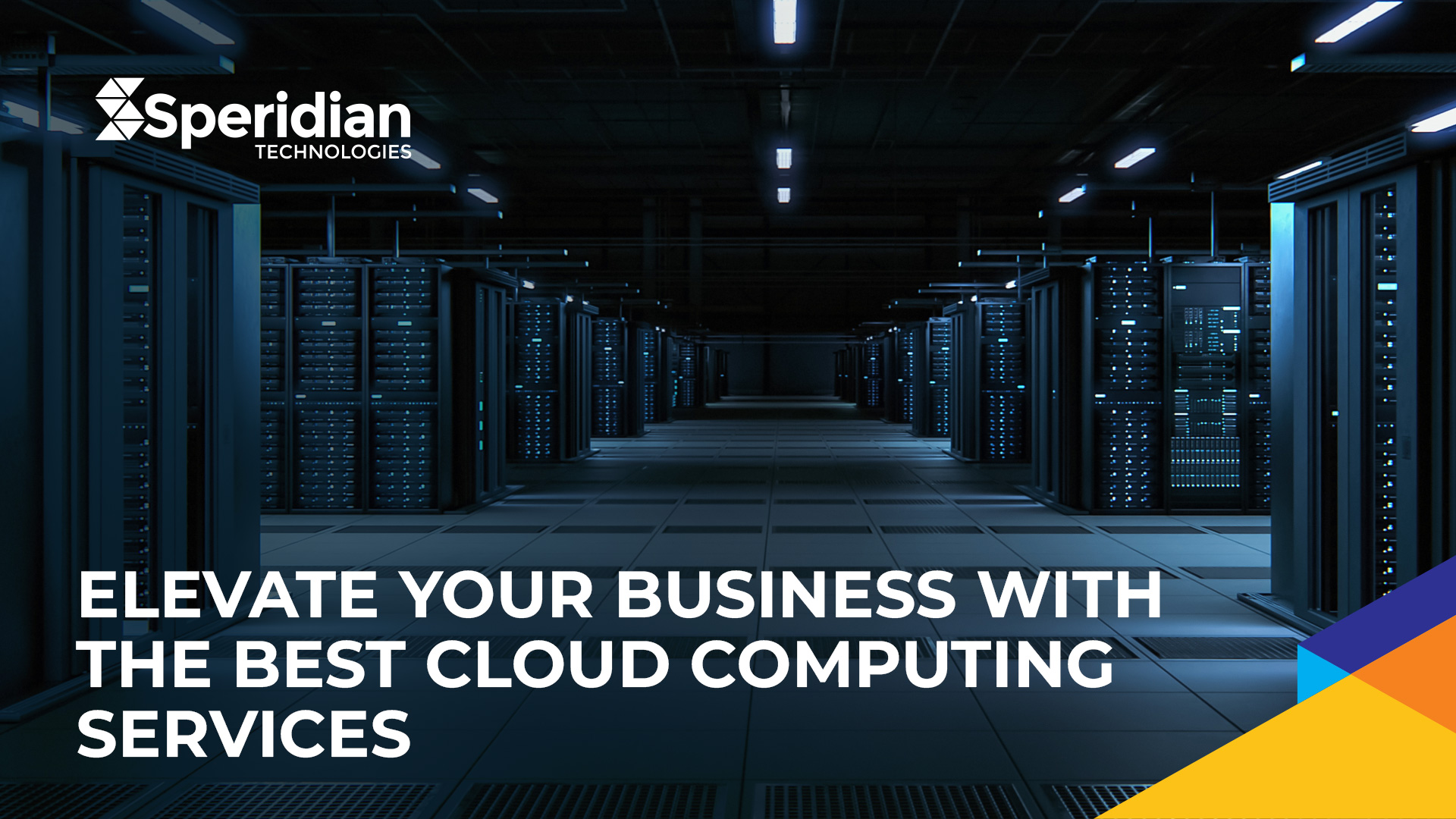 Cloud infrastructure | Cloud computing services | Speridian Technologies